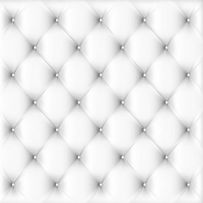 White Tufted Wallpaper