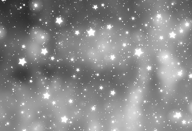 Christmas Photography Backdrops White Stars Dot Grey Background For ...