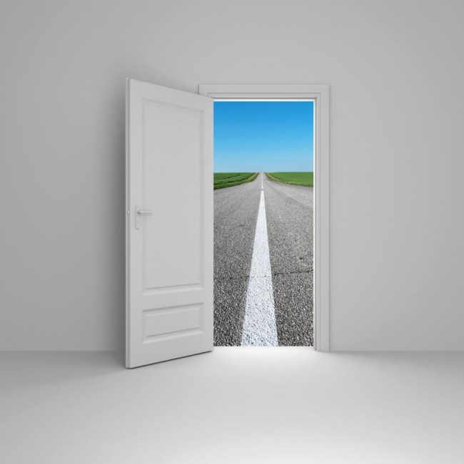 Photography Backdrops Grey White Door Highway Abstract Background