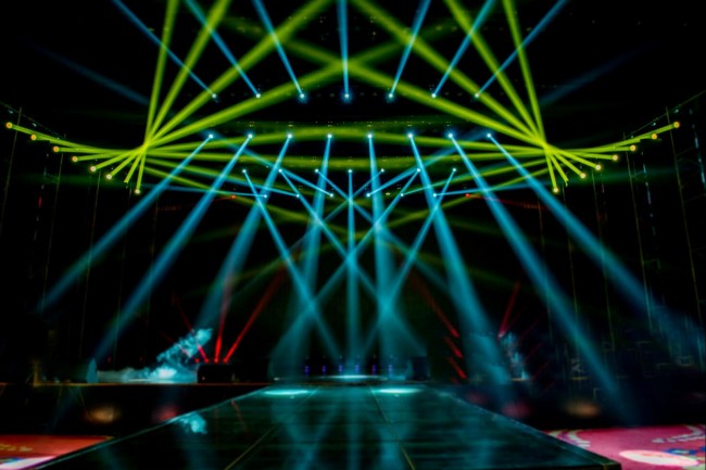 Large Stage Photography Background Laser Large Stage Lighting Backdrops