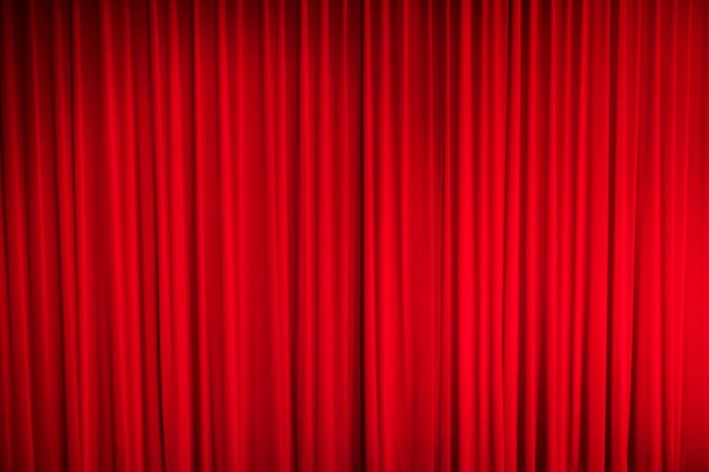Curtain Photography Backdrops Large Stage Red Background For Photo Studio