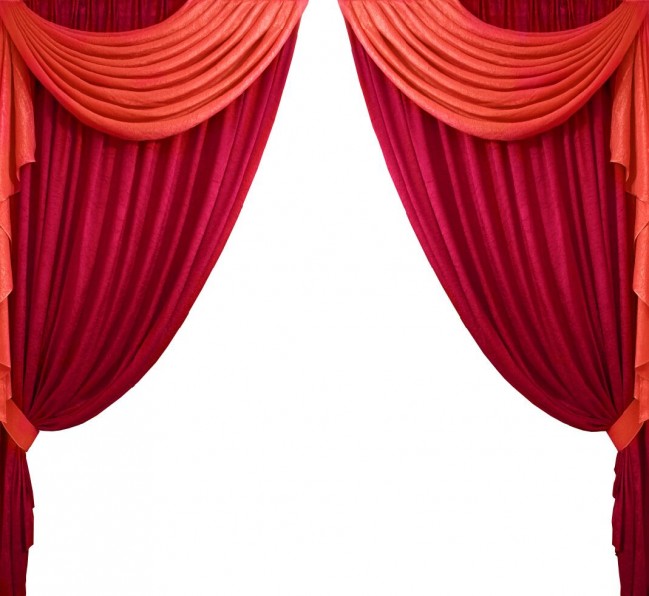 Red Curtain Photography Background Large Stage White Backdrops For ...