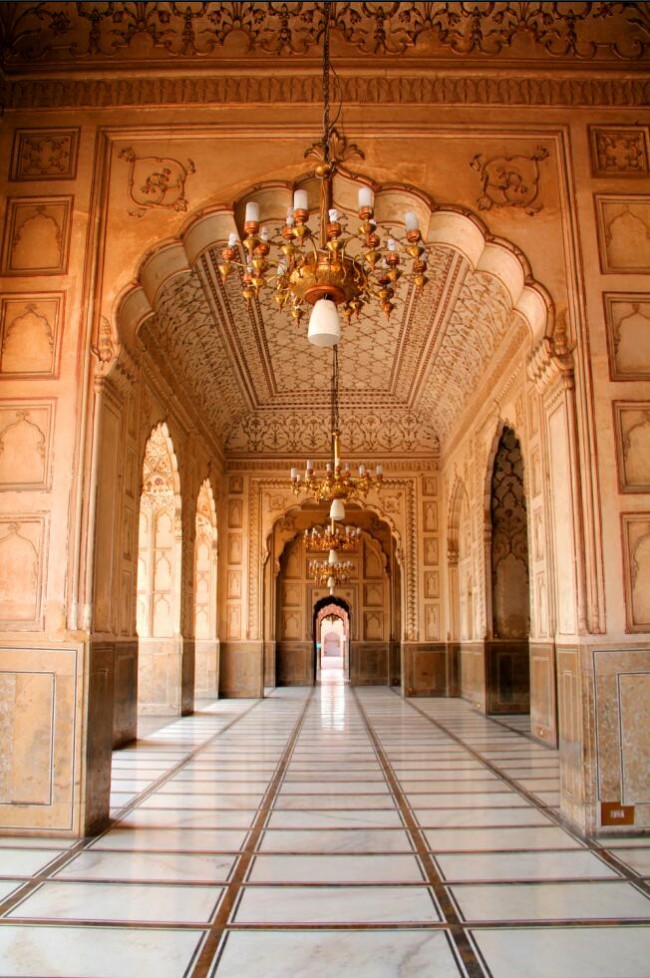 Photography Backdrops Palace Corridor Architecture Background For Photo ...