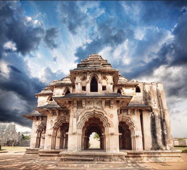 Photography Background Ruins Of Achyutaraya Temple Architecture Backdrops