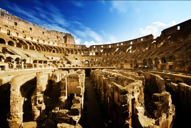 Roman Colosseum Ruins Photography Backdrops Architecture Background For ...