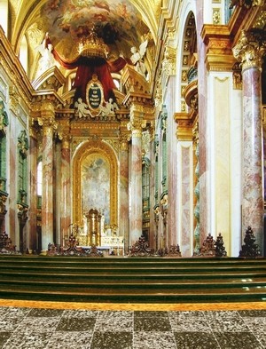 Palace Photography Background White Pillars Golden Roofs Backdrops