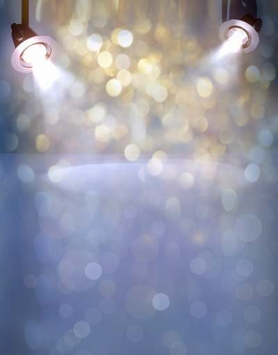 Photography Background Light Spots White Lamp Bokeh Backdrops