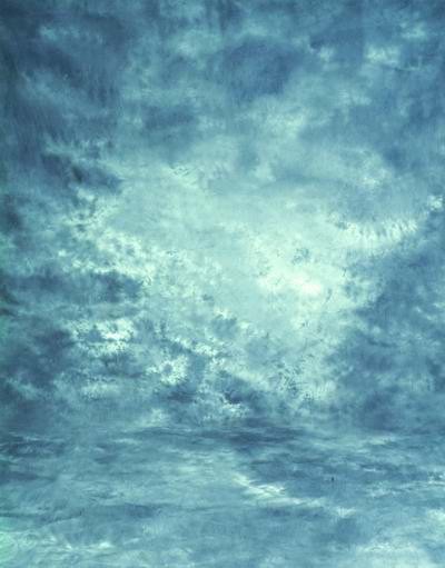 Old Master Photography Background Bright Blue Fog Backdrops